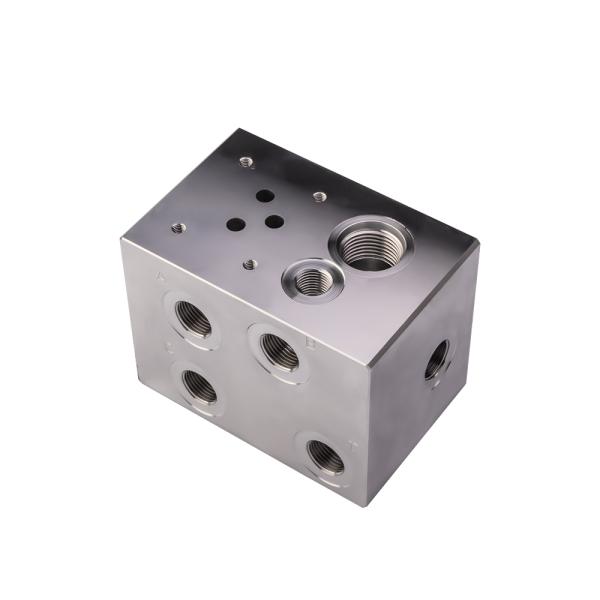 Quality Custom Hydraulic Manifold Block with 5-axis CNC Machining for Precision Fluid for sale