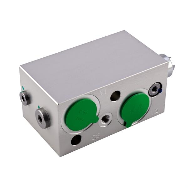 Quality Custom Hydraulic Manifold with One-Stop CNC Machining Solution and Customizable for sale