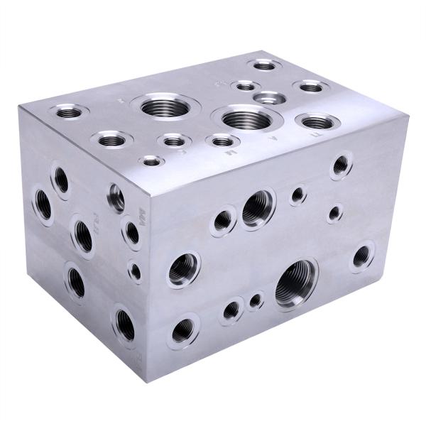 Quality Hydraulic Manifold Block CNC Machining Factory Offering Structural Optimization for sale