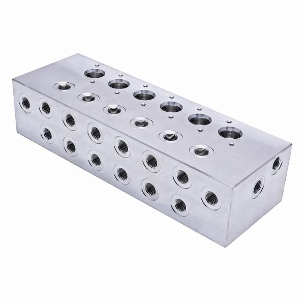 Quality Hydraulic Manifold Block CNC Machining Factory Offering Structural Optimization for sale