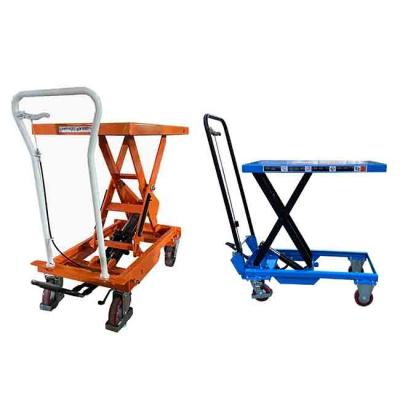 Cina carrello di sollevamento idraulico 39.76inx20.47in Max Height del manuale mobile 0.5t 39.37in in vendita