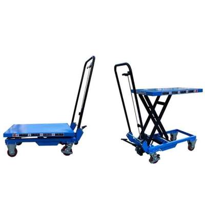 Cina singola Tabella di ascensore idraulica di forbici 1000kg Mini Smart Portable Max Height 950mm in vendita