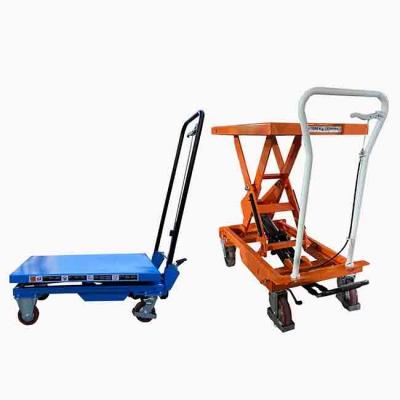 Cina singola Tabella di ascensore idraulica di forbici 1000kg Mini Smart Portable Max Height 950mm in vendita