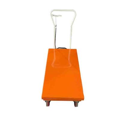 China Mobile 0.8 Ton Double Scissor Lift Tables 1010mmx520mm Max Height 1410mm for sale