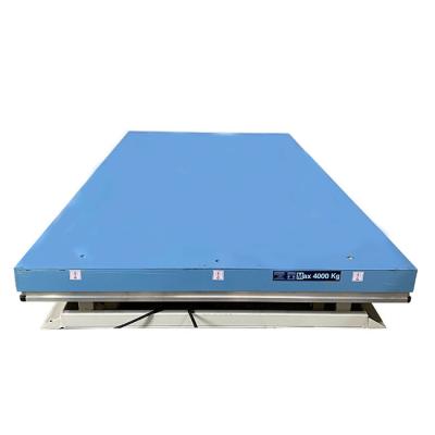 Cina tabella di ascensore idraulico stazionaria di 1300mm 2 Ton Single Scissor Lift in vendita