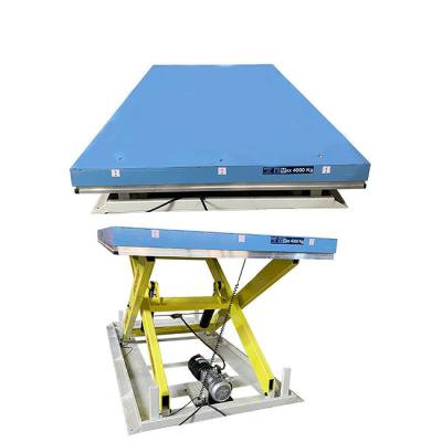 Cina tabella di ascensore idraulico stazionaria di 1300mm 2 Ton Single Scissor Lift in vendita