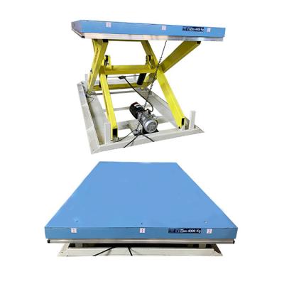 Cina Tabelle di ascensore idrauliche di forbici di Max Height 1050mm in vendita