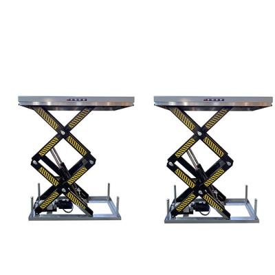 Cina Carretto idraulico 70.08in della Tabella di ascensore di forbici di 1 tonnellata 1300mmx820mm doppio in vendita