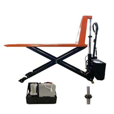 Cina pallet portatile Jack dell'ascensore di forbici del pistone del doppio della Tabella di ascensore idraulico di 45.28in 1500kgs in vendita