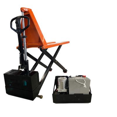 Cina l'ascensore manuale di forbici 1500kg presenta l'altezza di elevazione 31.50in del camion di pallet della mano di forbici in vendita