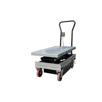 China 800kg Double Scissor Lift Tables 39.76inx20.47in Max Height 55.51in for sale