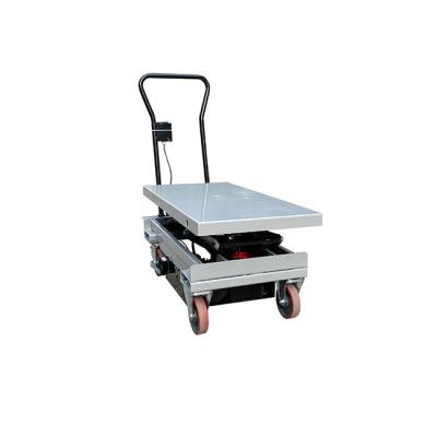 Cina l'ascensore manuale mobile di forbici 150kg presenta 700mmx450mm Max Height 755mm in vendita