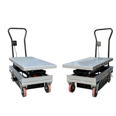 Cina l'ascensore manuale mobile di forbici 150kg presenta 700mmx450mm Max Height 755mm in vendita
