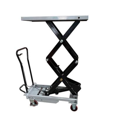 Cina tabella di ascensore idraulico mobile del manuale 500kg 1010mmx520mm in vendita