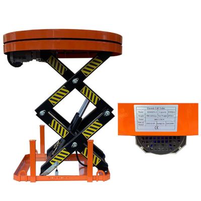 Cina L'ascensore idraulico elettrico di forbici presenta il multi ascensore di forbici della fase con i principale giranti 1200mm fino a 1000kg in vendita