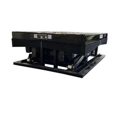 Cina Le doppie forbici elettriche trasversali sollevano la tabella 2,5 Ton With che il PVC ha corrugato la gonna Max Height 1100mm in vendita