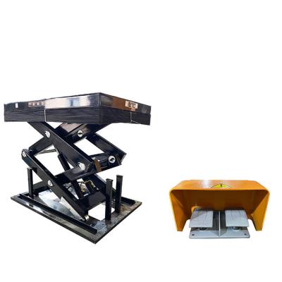 China Dubbel van de Liftlijsten 2500kg van de Schaar Verticaal Douane Elektrisch Groot Platform 2500mmx820mm Max Height 39.37in Te koop