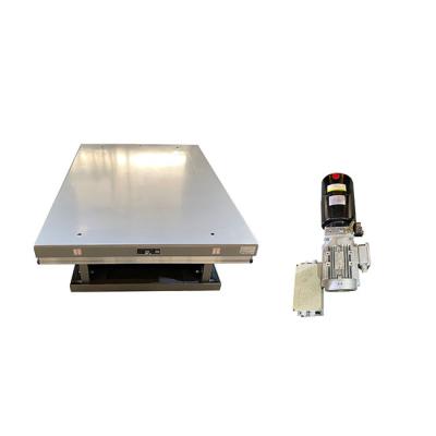 China 1 Ton Double Scissor Lift Tables 51.18inx32.28in Max Height 70.08in Te koop