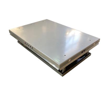 China 1 Ton Double Scissor Lift Tables 51.18inx32.28in Max Height 70.08in Te koop