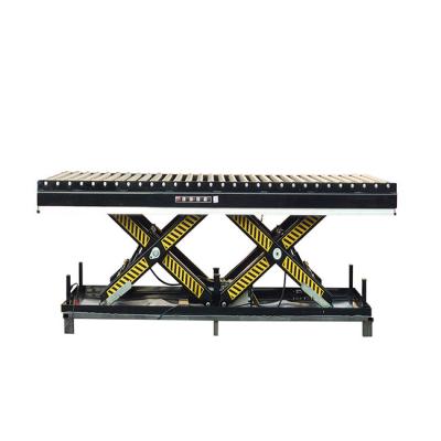 Chine CE Custom Lift Tables Hydraulic Electric Multi Scissors Lift Tables With Rotating Tops 1200mm 1000kg à vendre