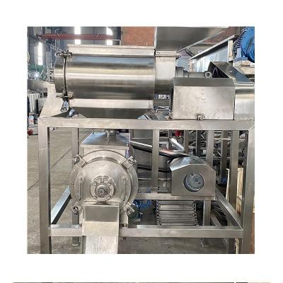 China Industrial Automatic Fruit Tomato Pulp Extractor Cherry Fruit Pulping Machine for sale