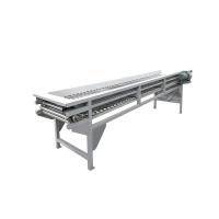 Quality Custom Made Automatic Pipe Stainless Steel Wire Mesh Roller Conveyor For Fruits for sale