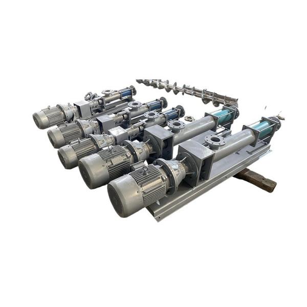 Quality Food Grade Apple Fruit Displacement Screw Pump Juice and Pulp Transfer Pump for sale