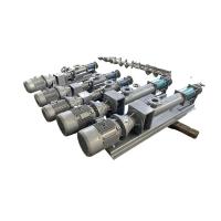 Quality New Design Stainless Steel Food Grade Transfer Food Grade Screw Pump for Fruit for sale