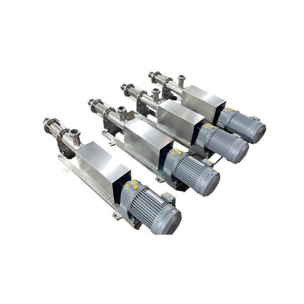 Quality New Design Stainless Steel Food Grade Transfer Food Grade Screw Pump for Fruit for sale