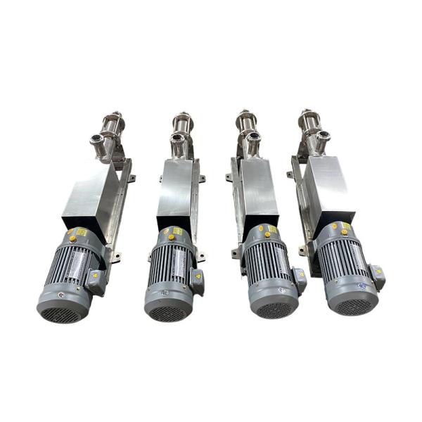 Quality New Design Stainless Steel Food Grade Transfer Food Grade Screw Pump for Fruit for sale