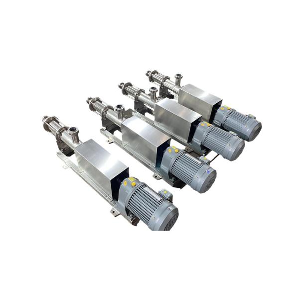 Quality New Design Stainless Steel Food Grade Transfer Food Grade Screw Pump for Fruit for sale