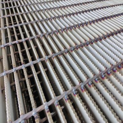 China Mild Steel Bar Grating Heavy Duty 75mm X 6mm Metal Drain Grates for sale