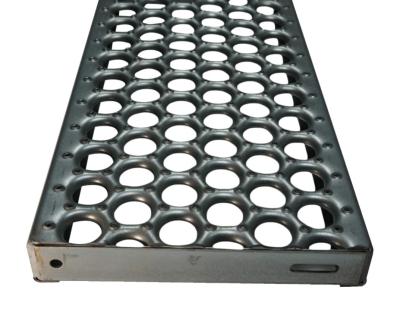China Stainless Steel Or Aluminum Perf O Grip Grating Perforated for sale