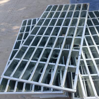 China Serrated Galvanized Steel Grating Trench Cover Weight Drainage for sale