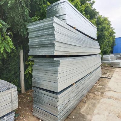 Chine Le drainage couvre la grille dentelée par grille en acier en métal au matériau de construction de construction à vendre