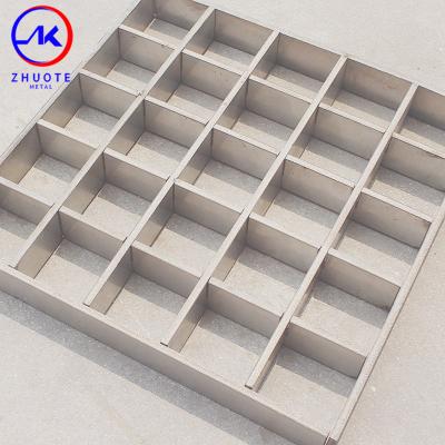China Expanded Steel 19w4 serrated grating Mesh For Architectural Facades for sale