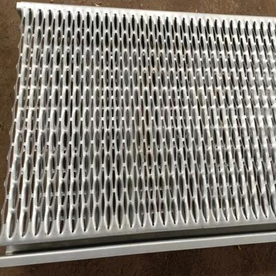 China Customized Aluminum Stair Tread Grating Anti Slip Corrosion Resistant for sale