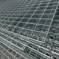 China Anti Slip Safety Grating Steel Aluminum Stainless Steel ISO9001 Custom Sizes for sale