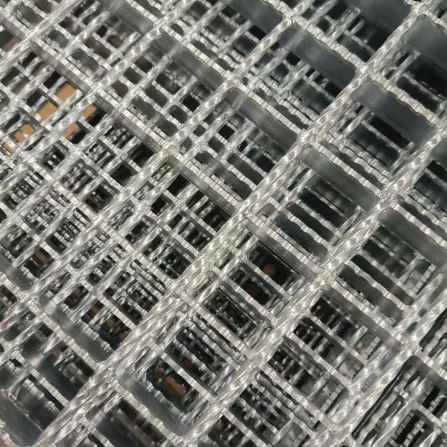 Hot dip galvanized steel grating product view