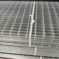 China Heavy Duty Serrated Steel Grating 32x5mm Anti-Slip Galvanized Grid for Industrial Flooring for sale