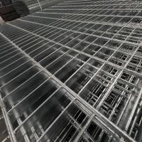 China Hot Dipped Galvanized Flat Bar Steel Grating 1000x1000mm 30mm Spacing for sale