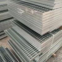 China Low-Profile Steel Deck Grating 25x5mm Bearing Bar Hot-Dip Galvanized for sale