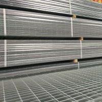 China Fire-Proof Steel Grating 32x5mm Heavy Duty Anti-Slip Grating YB/T4001-2007 for sale