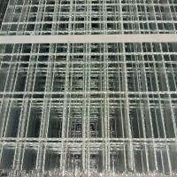 China Heavy Duty Steel Grating 32x5mm Anti-Slip Ventilated Floor Grating for Industrial Drainage for sale
