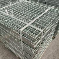 China Steel Grating Heavy Duty 32x5mm Bearing Bar Pitch 30mm 40mm 50mm YB/T4001-2007 for sale