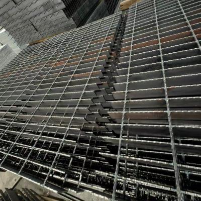 PVDF Painted Strength Industrial Steel Grating Plate 8mm Bearing Bar