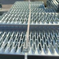 China Welded Steel Grating 30mm Bearing Bar Pitch Hot Dip Galvanized Patterned Plate for sale