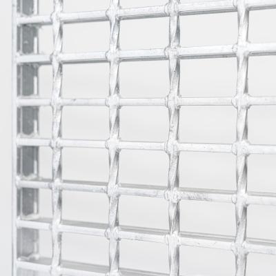 China 30 mm Lagerbalken Abstand Flachstahlgitter für Industriezwecke, durch fortgeschrittenes Verfahren geschweißt zu verkaufen