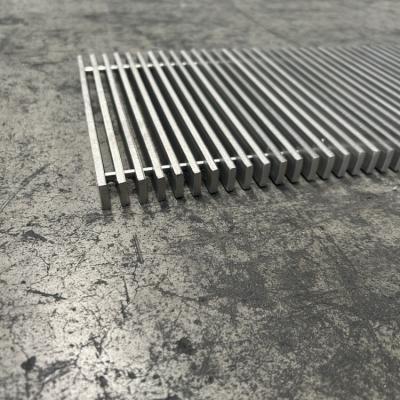 China Polish Finish Stainless Grating Plate 30mm Earing Bar Pitch For Industrial And Commercial for sale