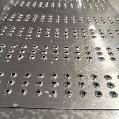 China 四角形穴形 穴形六角形金属プレート for sale